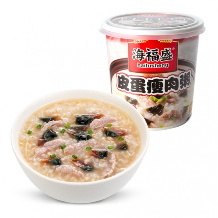 海福盛 皮蛋瘦肉粥 37g - 家家超市